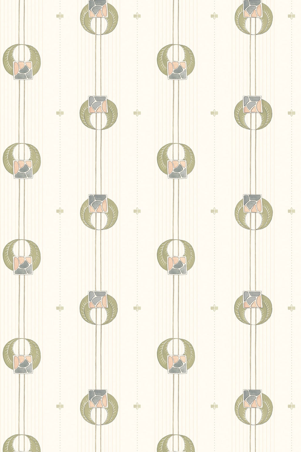 Needle and Thread Wallpaper - Olive Branch - Sample | Papier