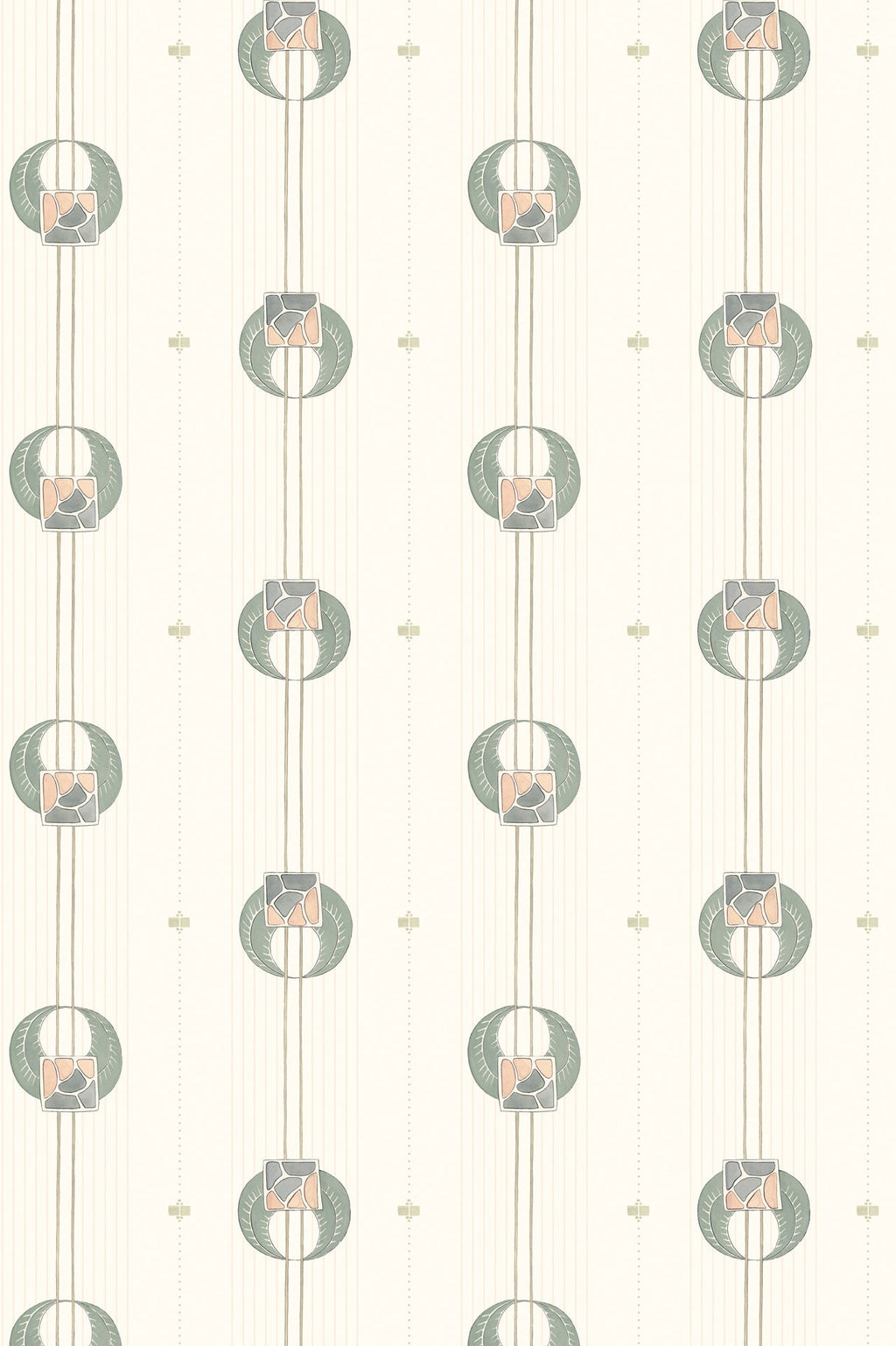 Needle and Thread Wallpaper - Opal Glaze - Sample | Papier